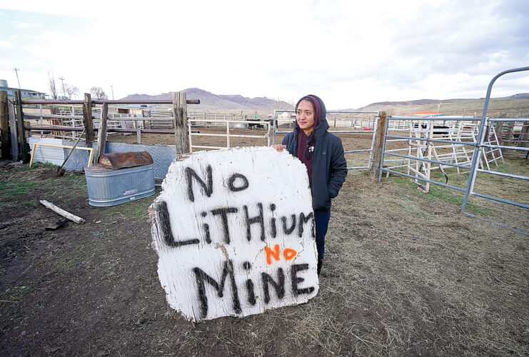 Tribal activists oppose Nevada mine | News, Sports, Jobs - Altoona Mirror